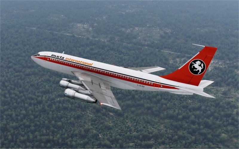Boeing 720B Invicta International (Shenshee) - Other Aircraft Livery ...