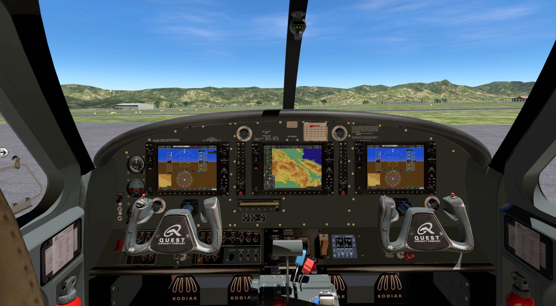 How to change Cockpit panel color or tint in Quest Kodiak from black ...