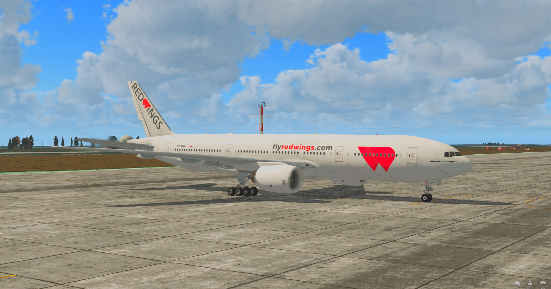 PACK Red Wings B772 FF ALL FLEET - FF 777 Ultimate - X-Plane.Org Forum