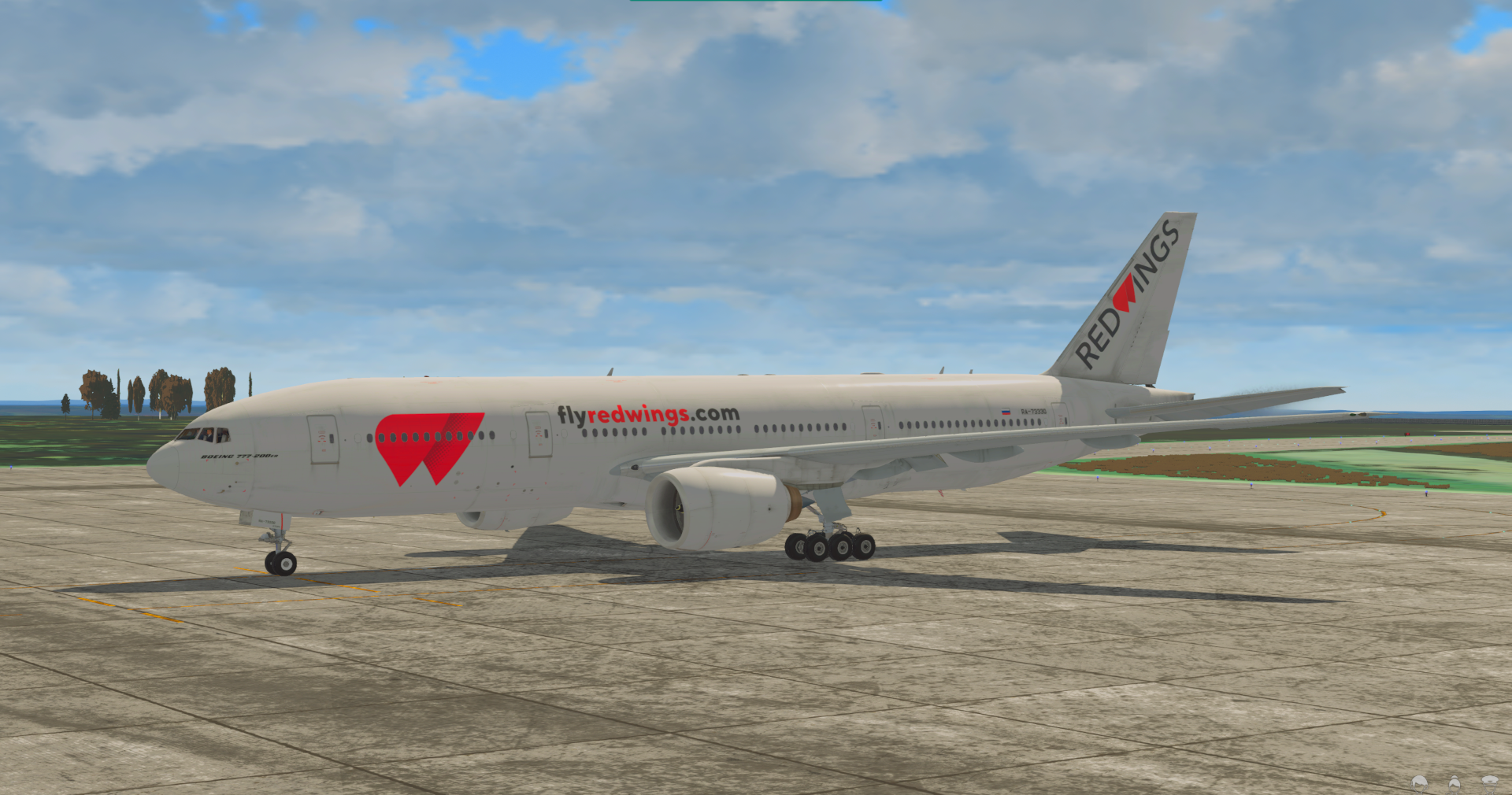 PACK Red Wings B772 FF ALL FLEET - FF 777 Ultimate - X-Plane.Org Forum