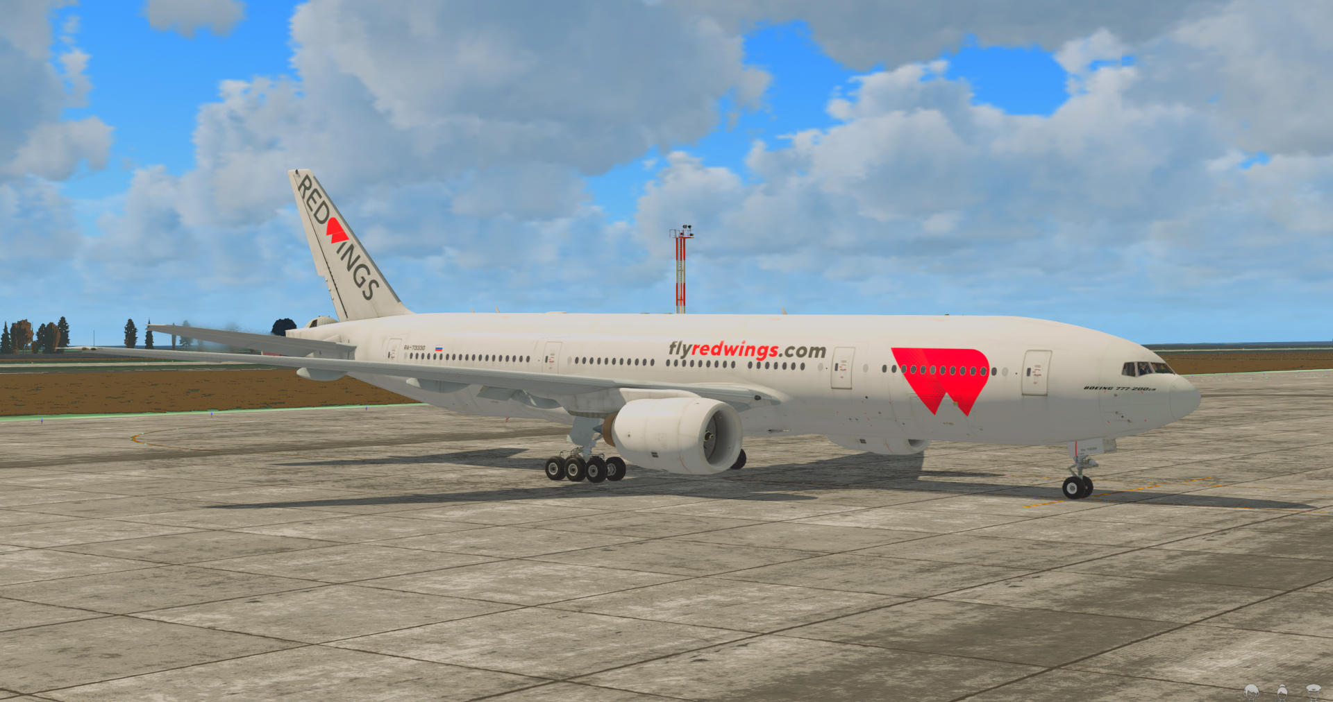 PACK Red Wings B772 FF ALL FLEET - FF 777 Ultimate - X-Plane.Org Forum