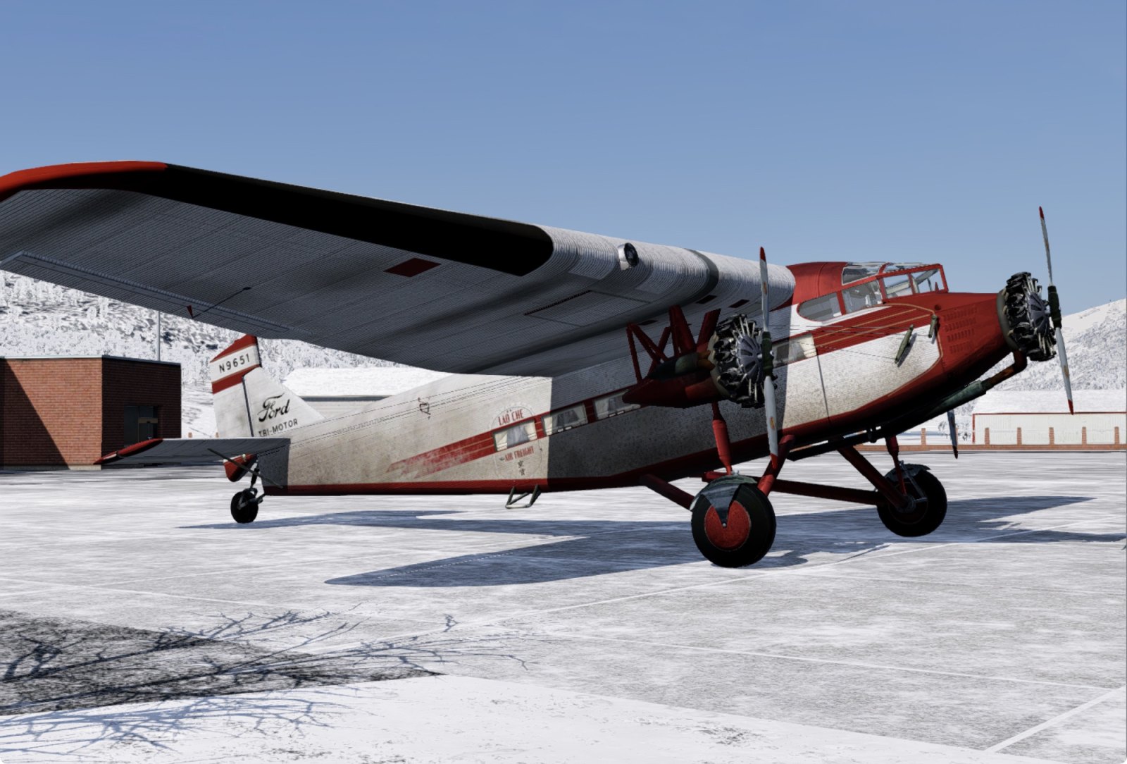 “Lao Che Air Freight” Livery for Ted Cook Ford Tri-Motor 5-AT XP12 ...
