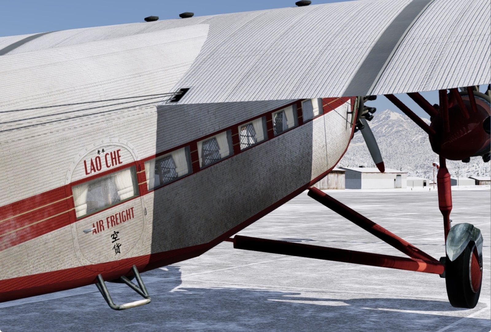 “Lao Che Air Freight” Livery for Ted Cook Ford Tri-Motor 5-AT XP12 ...