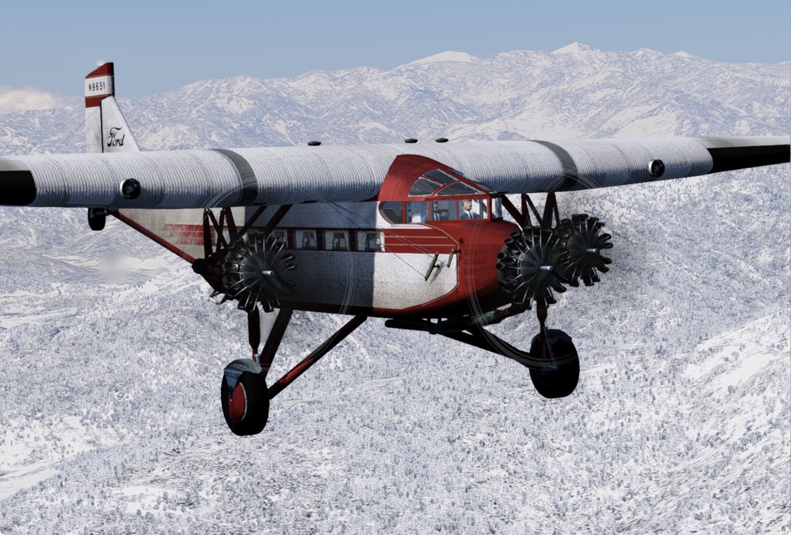 “Lao Che Air Freight” Livery for Ted Cook Ford Tri-Motor 5-AT XP12 ...