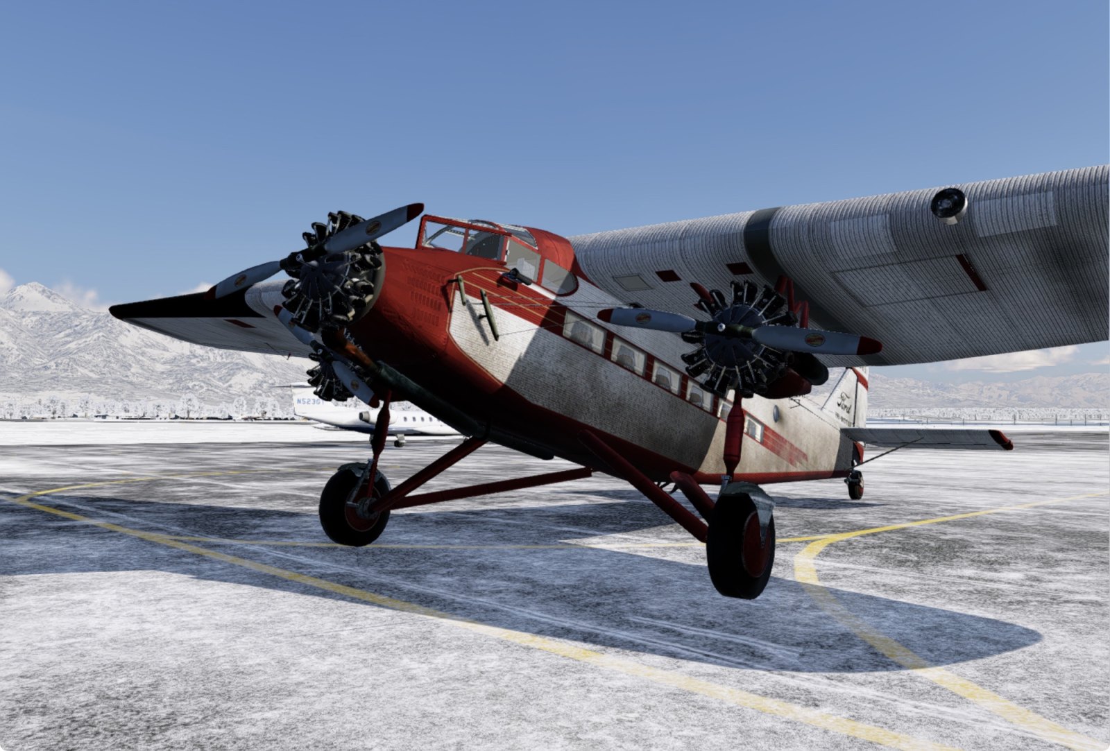 “Lao Che Air Freight” Livery for Ted Cook Ford Tri-Motor 5-AT XP12 ...