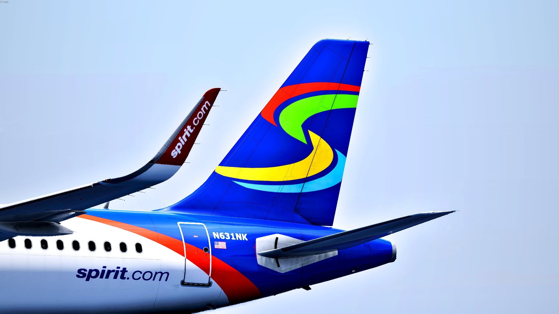 Toliss A320 (Ceo Mod) Spirit "Skittles" N631NK Livery - Toliss A320 - X ...