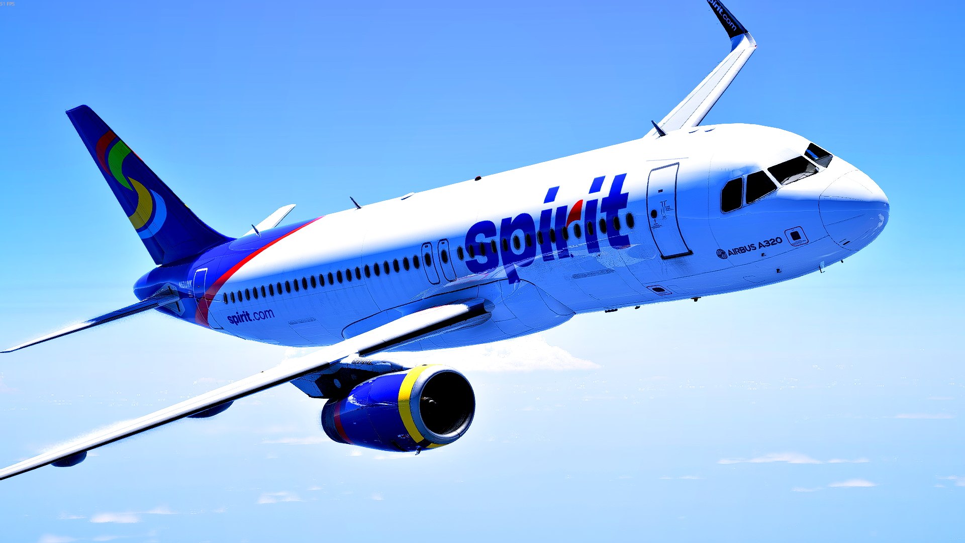 Toliss A320 (Ceo Mod) Spirit "Skittles" N631NK Livery - Toliss A320 - X ...
