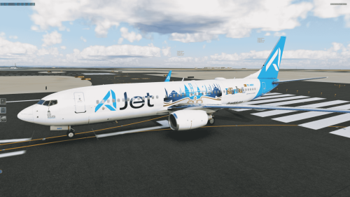 B737 Zibo AJet İstanbul liveries with new cabin mod - Zibo 737 - X ...