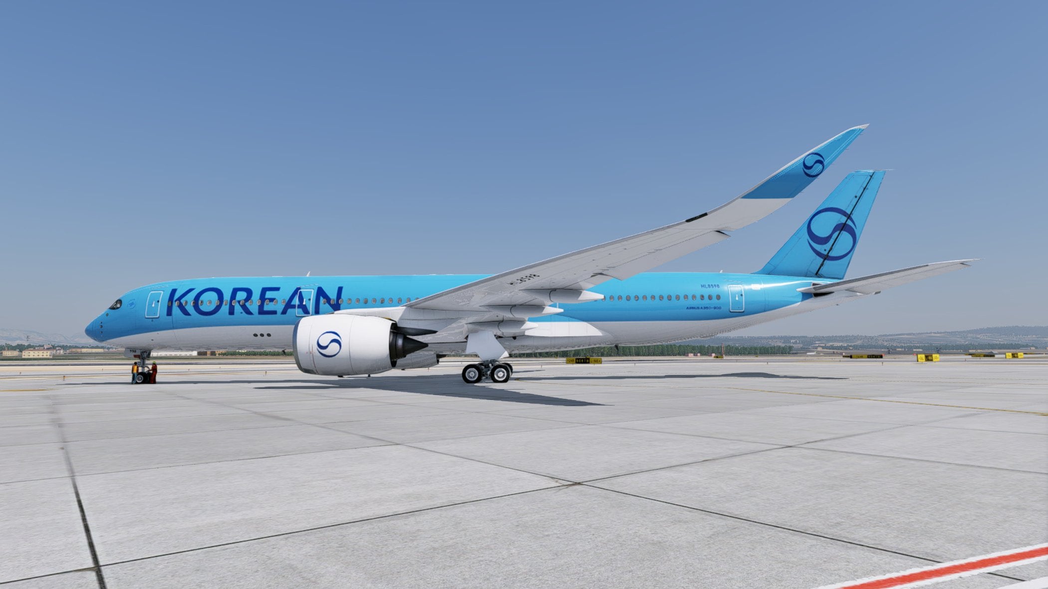 FF A350 - Korean Air (2025) [KAL-KE] - HL8598 - FF A350 - X-Plane.Org Forum