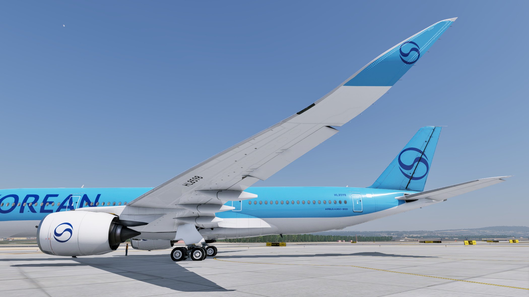 FF A350 - Korean Air (2025) [KAL-KE] - HL8598 - FF A350 - X-Plane.Org Forum