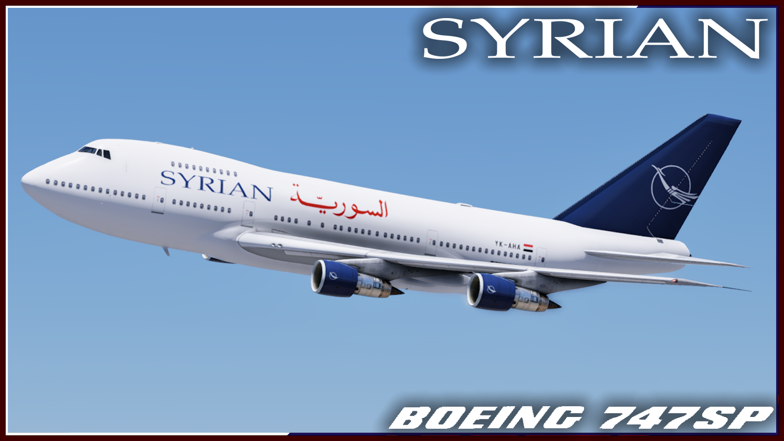 Syrian Air YK-AHA (Felis 747SP MOD) - Felis Planes - X-Plane.Org Forum