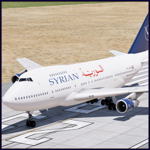 Syrian Air YK-AHA (Felis 747SP MOD) - Felis Planes - X-Plane.Org Forum