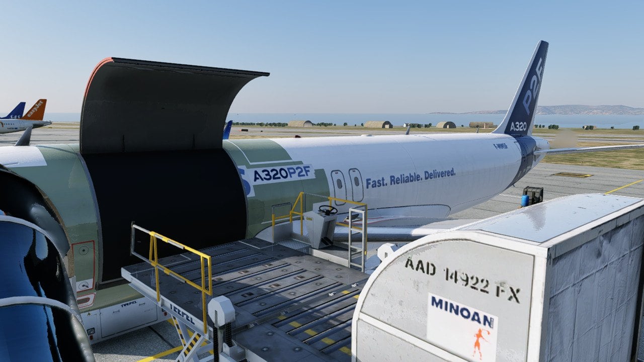 Easy Freighter (conversion kit for the ToLiSs 320) - A320 Mods - X ...