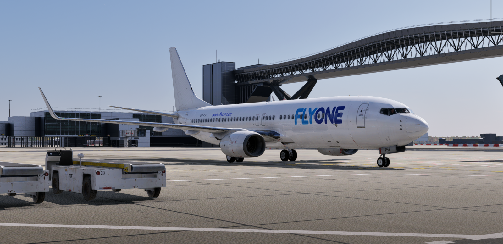 FLYONE UR-PSI livery for the ZIBO MOD 737-800 - Zibo 737 - X-Plane.Org ...
