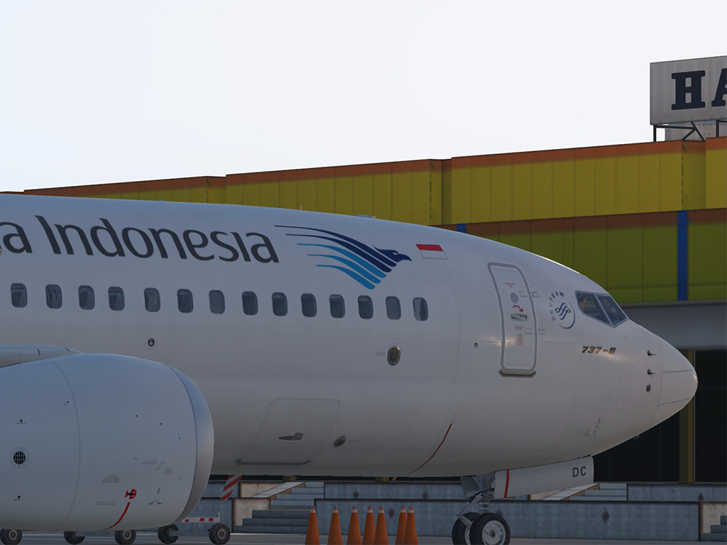 Garuda Indonesia (PK-GDC) 737 Max 8 - Zibo 737 - X-Plane.Org Forum