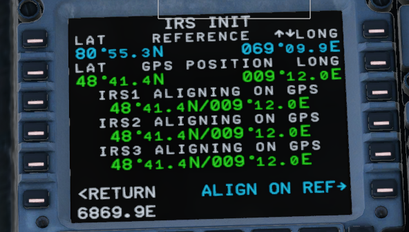 Bug Report IRS INIT page - Airbus A320 Neo / Ceo - X-Plane.Org Forum