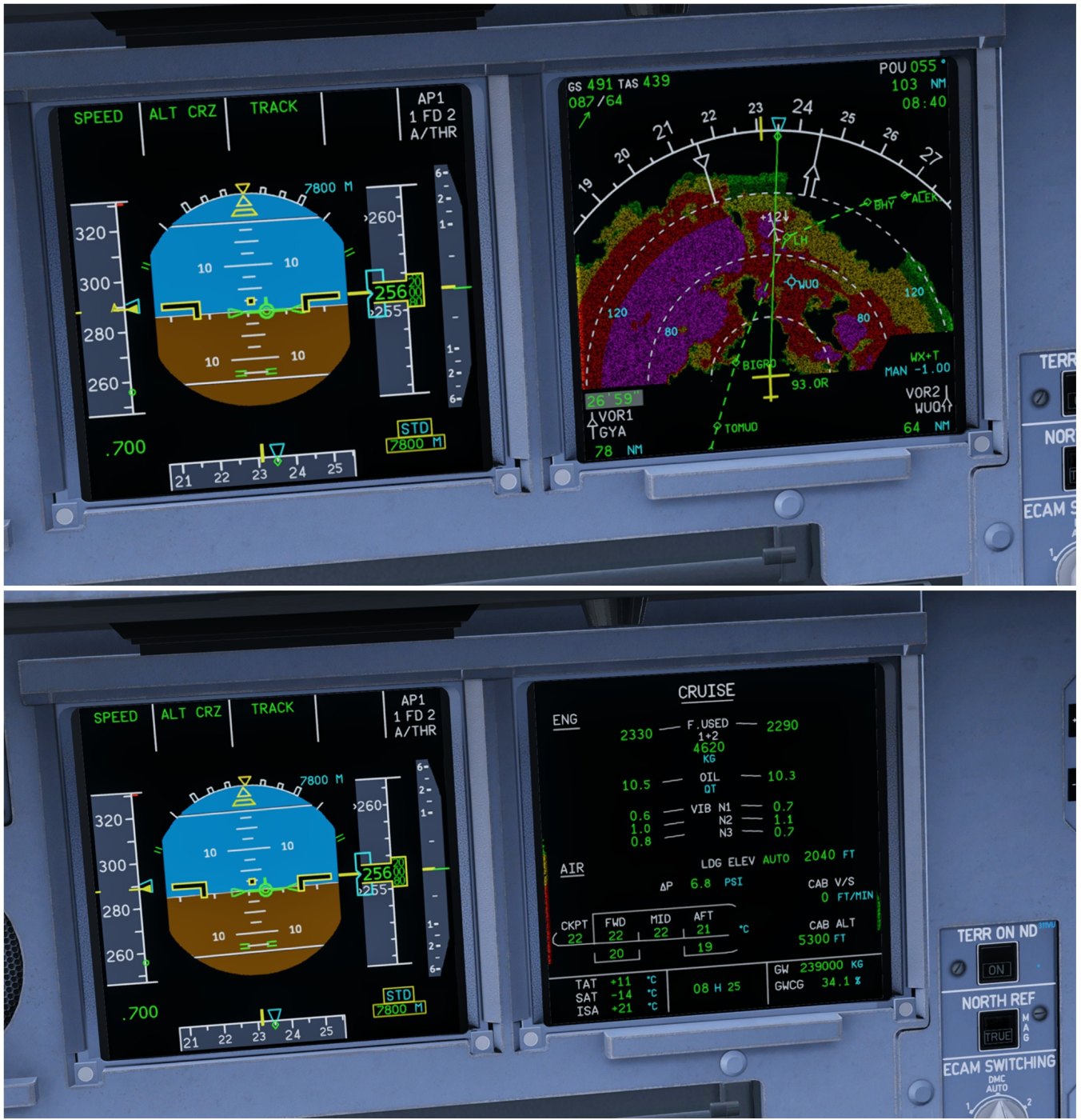 WX on the ND - Airbus A330-900 - X-Plane.Org Forum