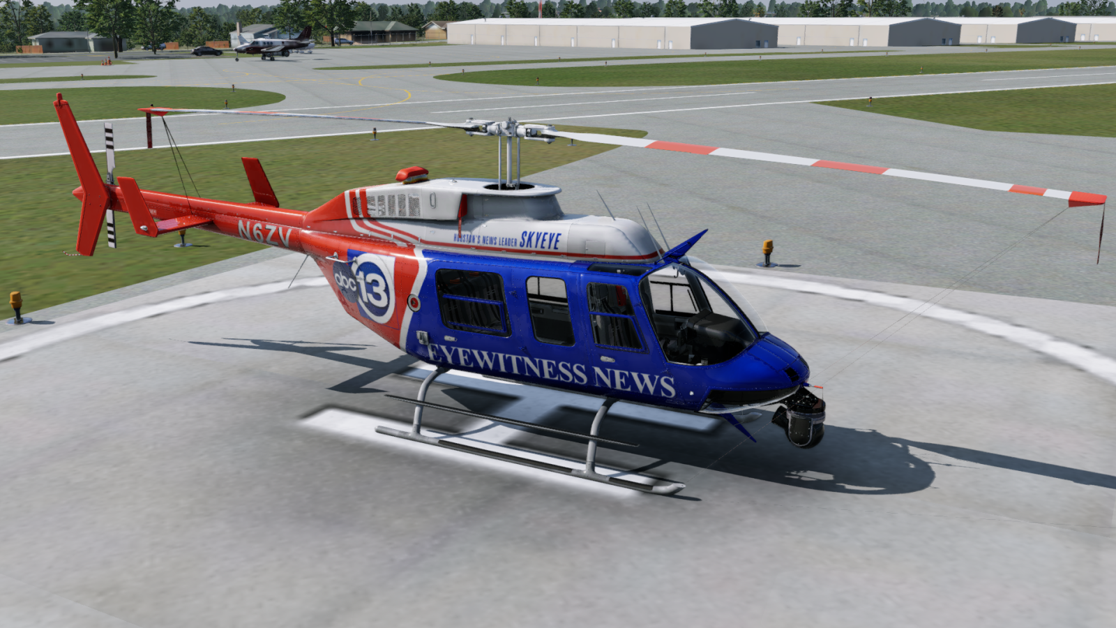 Cowansim Bell 206L3 KTRK-TV SkyEye 13 - CowanSim Liveries - X-Plane.Org ...