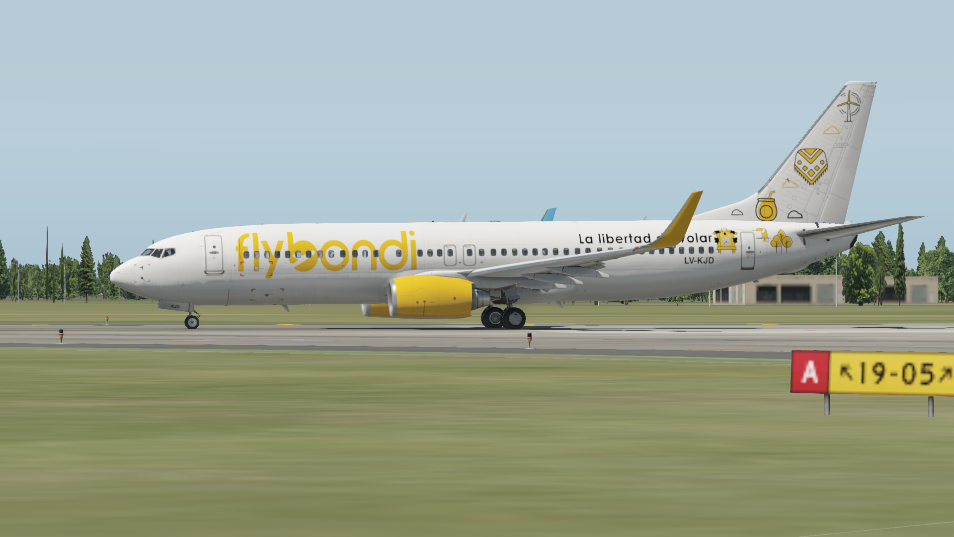 Flybondi (LV-KJD) Boeing B737-800NG Level Up 1.0.3 X-Plane 11 - Other ...