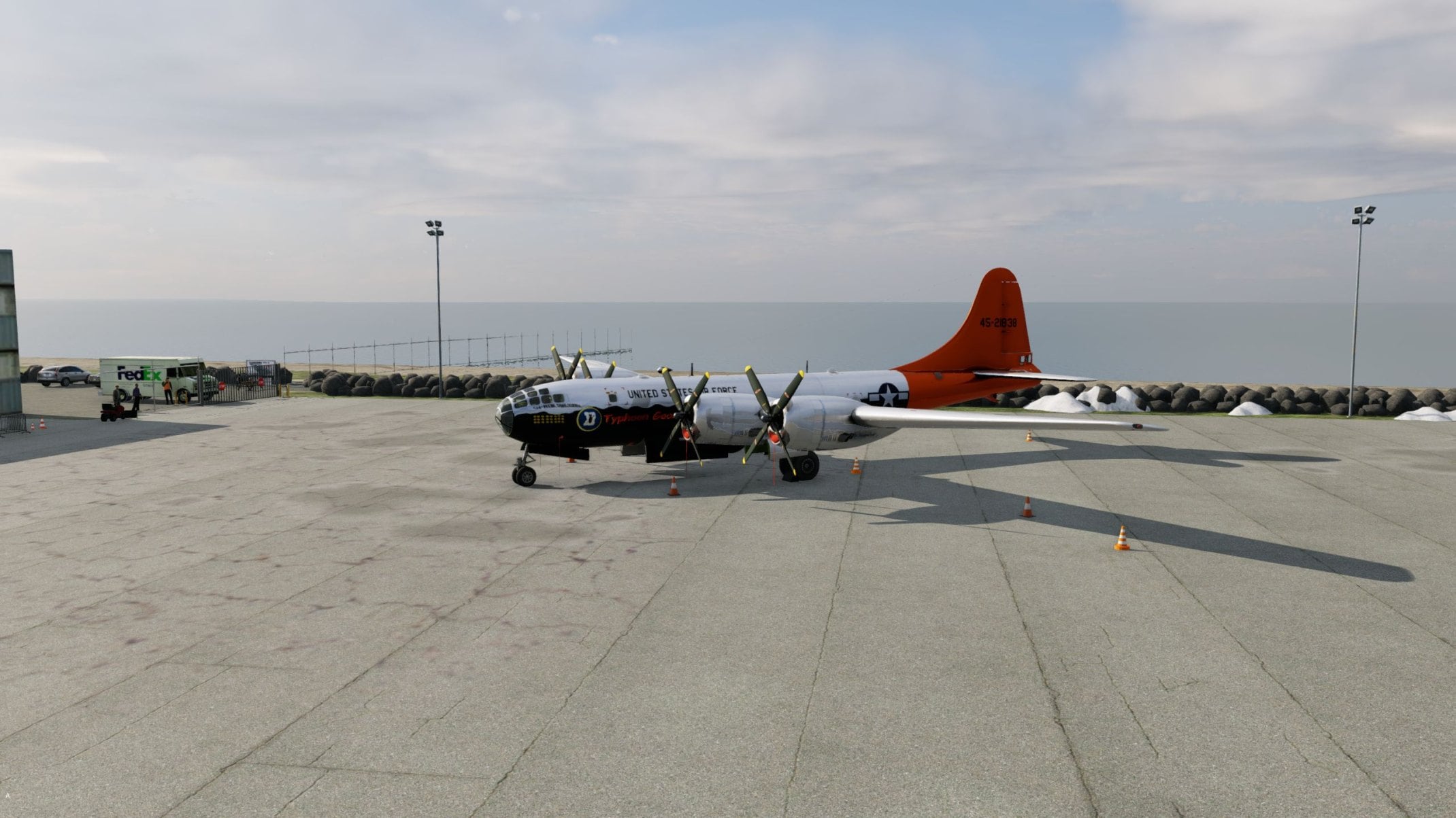 B29 Superfortress (Virtavia) XP12 - Typhoon Goon - Updated No Turrets ...