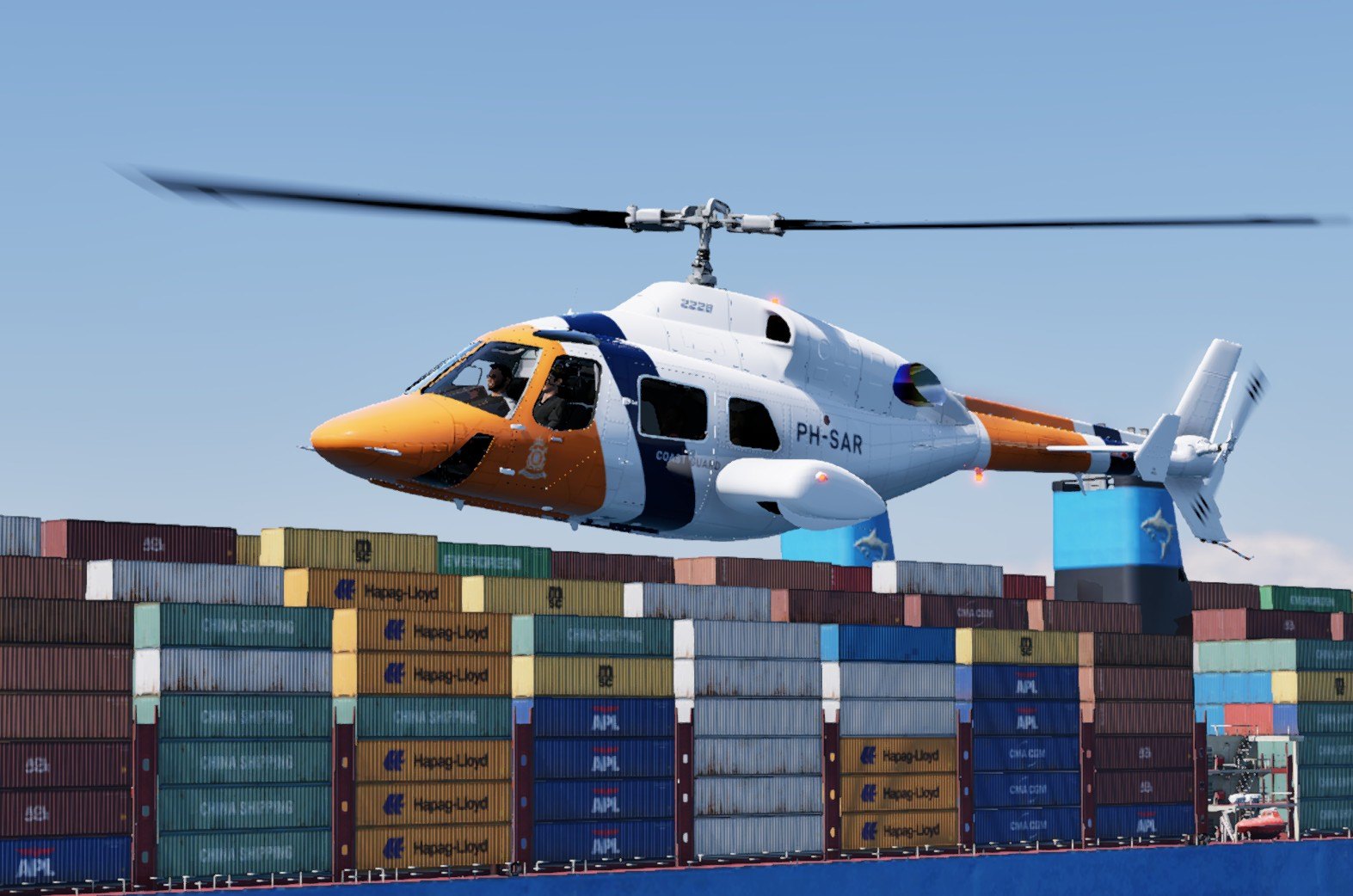 Cowansim Bell 222B liveries - CowanSim Liveries - X-Plane.Org Forum
