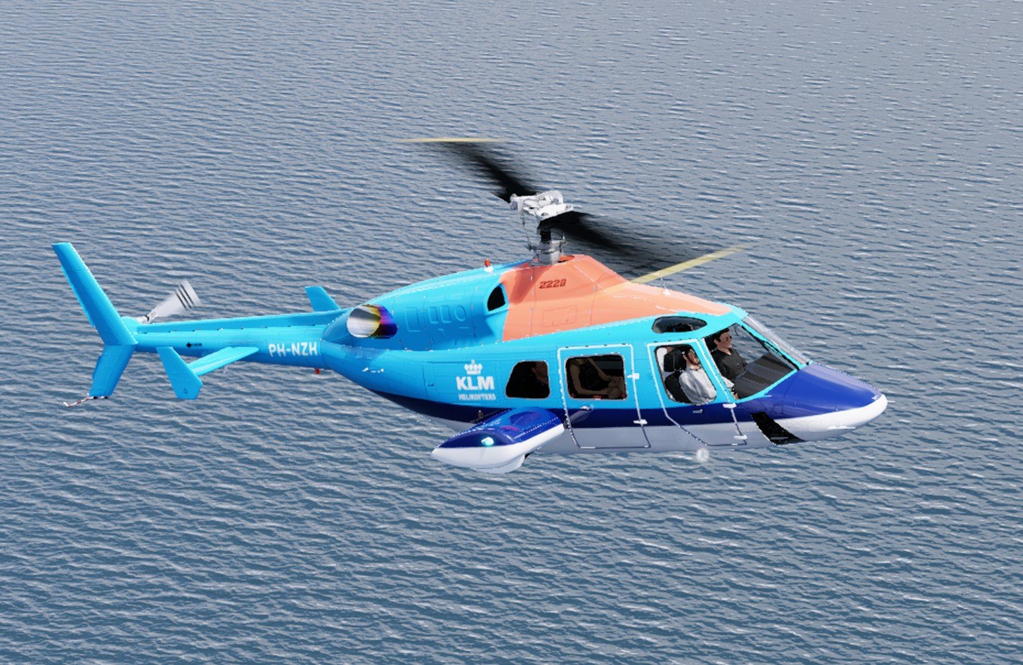 Cowansim Bell 222B liveries - CowanSim Liveries - X-Plane.Org Forum