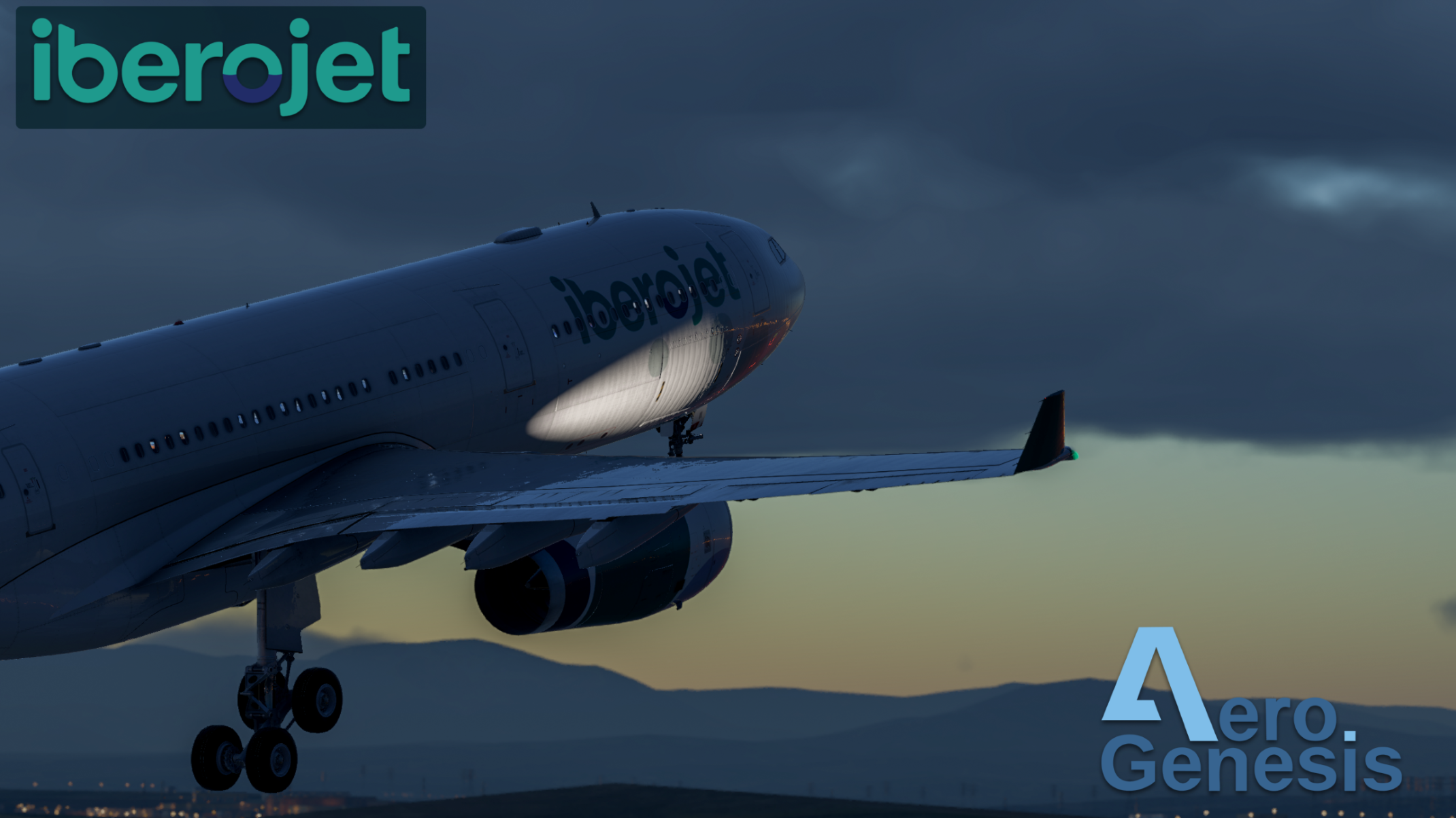 AeroGenesis A330-300 IberoJet EC-MII - Other Aircraft Livery - X-Plane ...