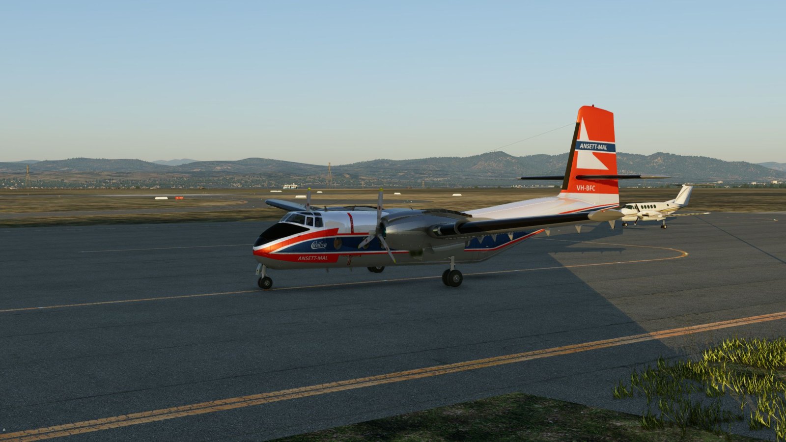De Havilland Canada DHC-4 Caribou - Ansett MAL VH-BFC - Other Payware ...