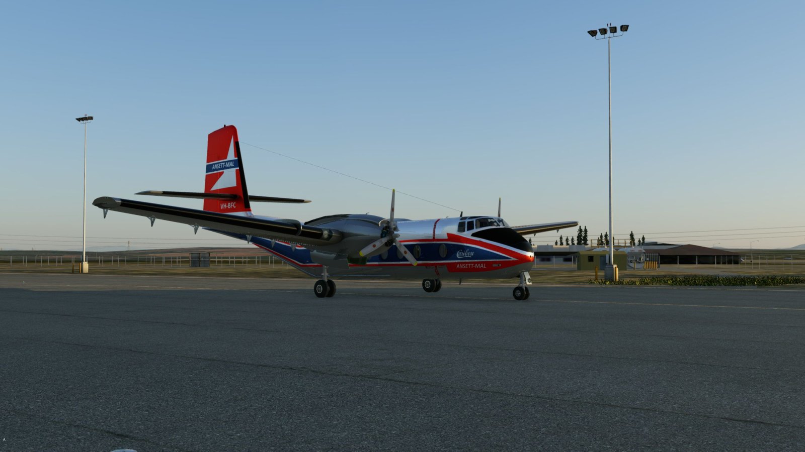 De Havilland Canada DHC-4 Caribou - Ansett MAL VH-BFC - Other Payware ...