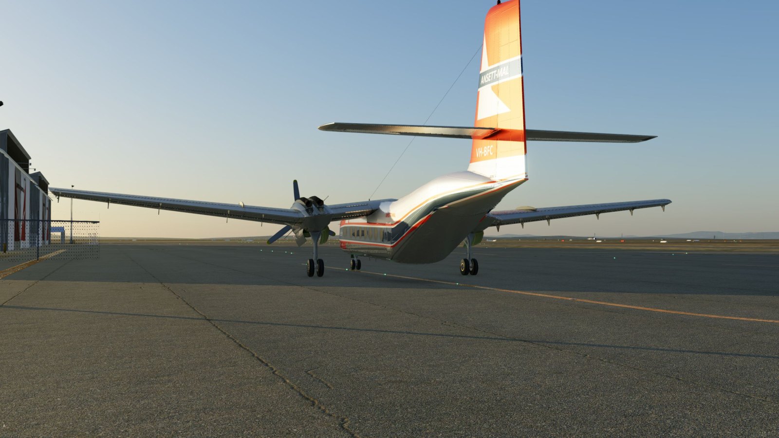 De Havilland Canada DHC-4 Caribou - Ansett MAL VH-BFC - Other Payware ...