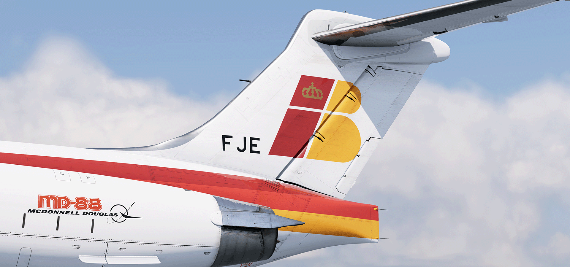 Rotate MD-80 - Iberia (Circa 2008) EC-FJE - Rotate MD-80 - X-Plane.Org ...