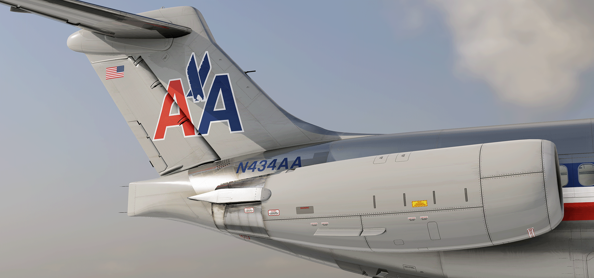 Rotate MD-80 - American Airlines (Circa 2014) N434AA - Rotate MD-80 - X ...