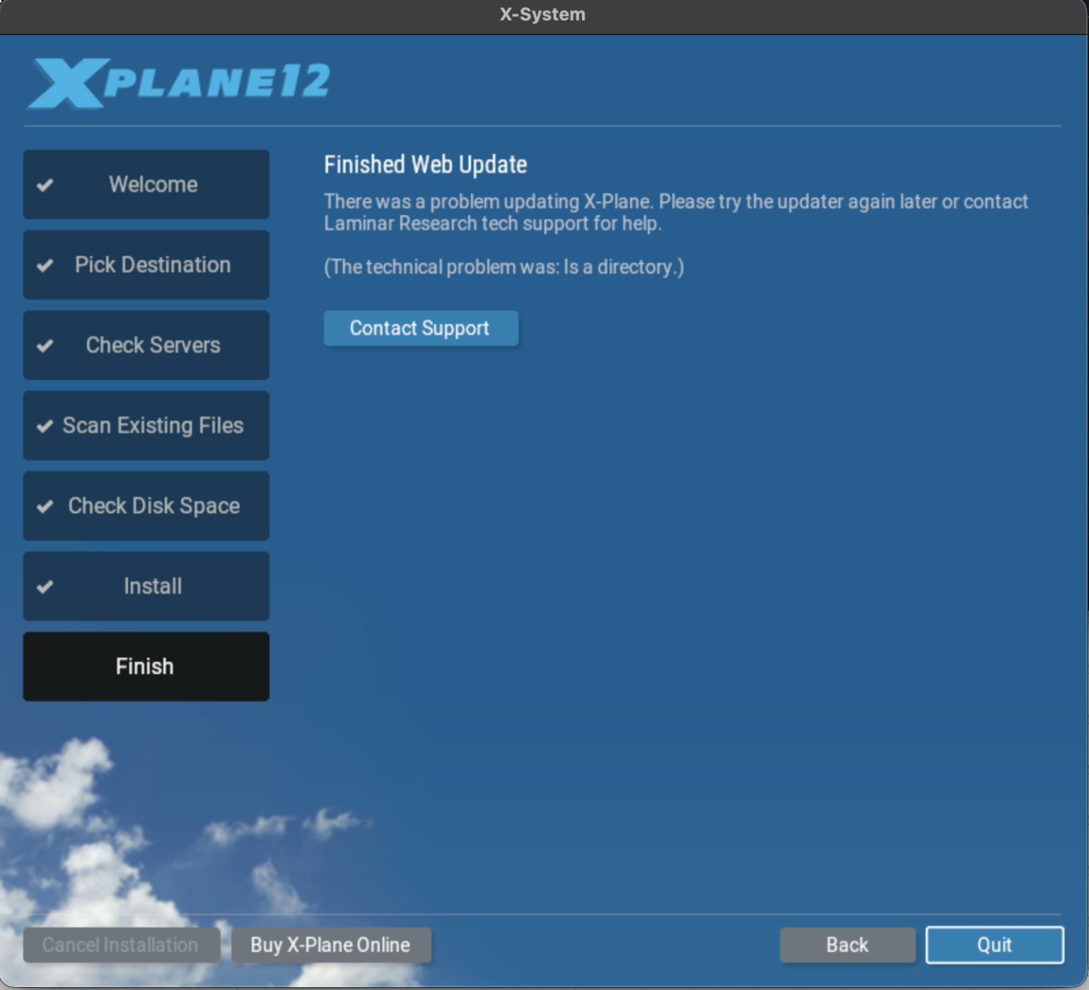 Unable to Update X-Plane 12.3 Beta 3 - X-Plane 12 Technical Support - X ...