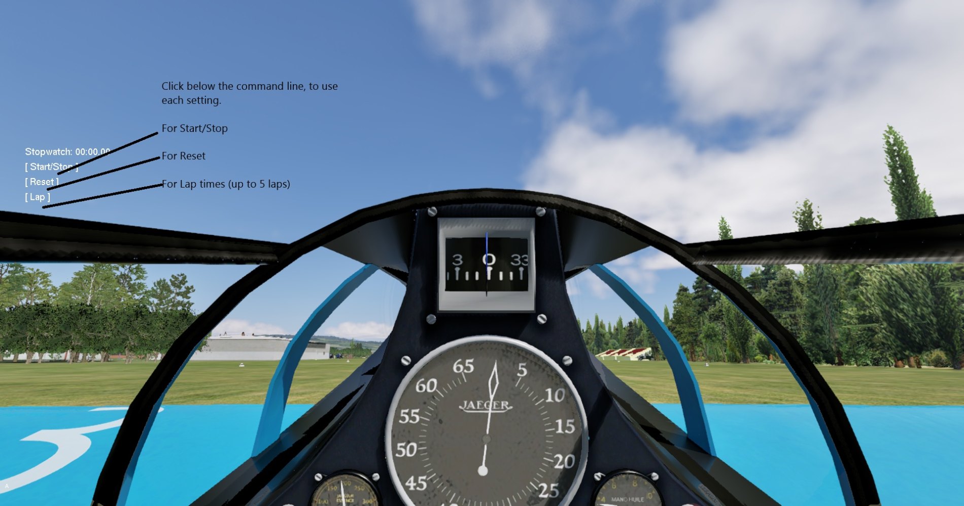 Stopwatch with 5 lap times for Air Races. - Utilities - X-Plane.Org Forum