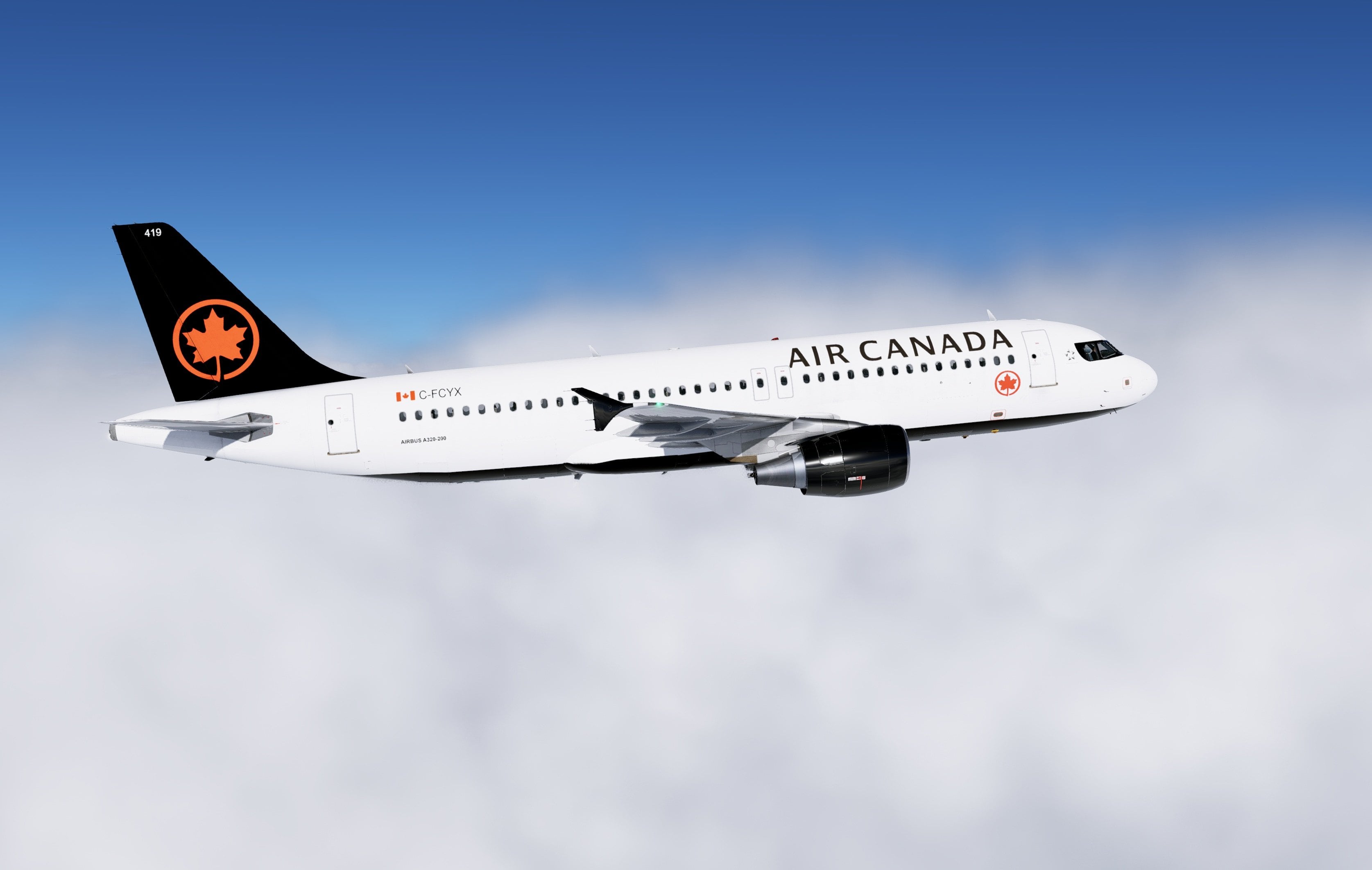 Air Canada A-320 (C-FCYX) [CFM] - Toliss A320 - X-Plane.Org Forum