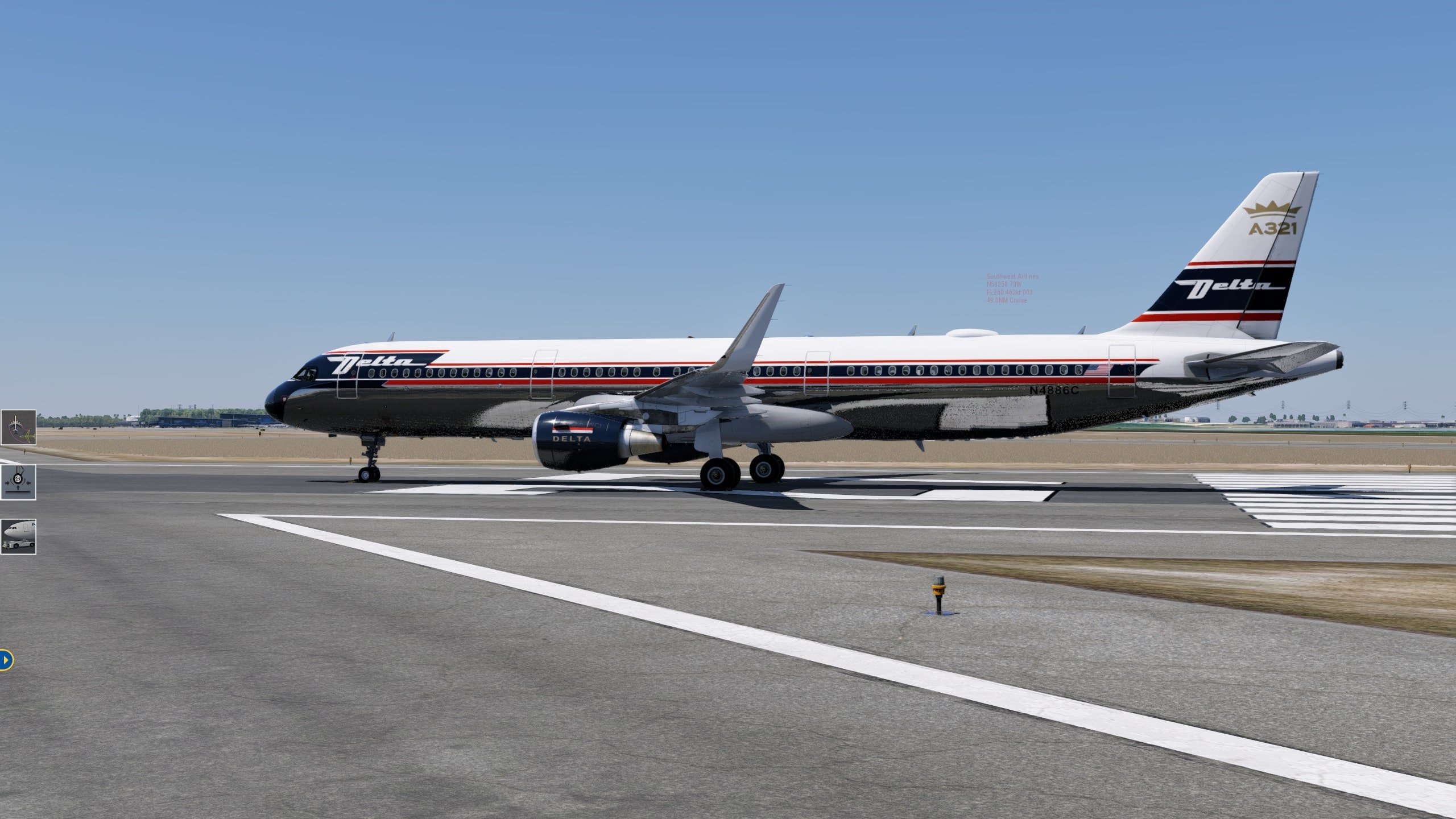 Toliss A321 Delta Airlines Golden Crown Retro Livery - Toliss A321 - X ...