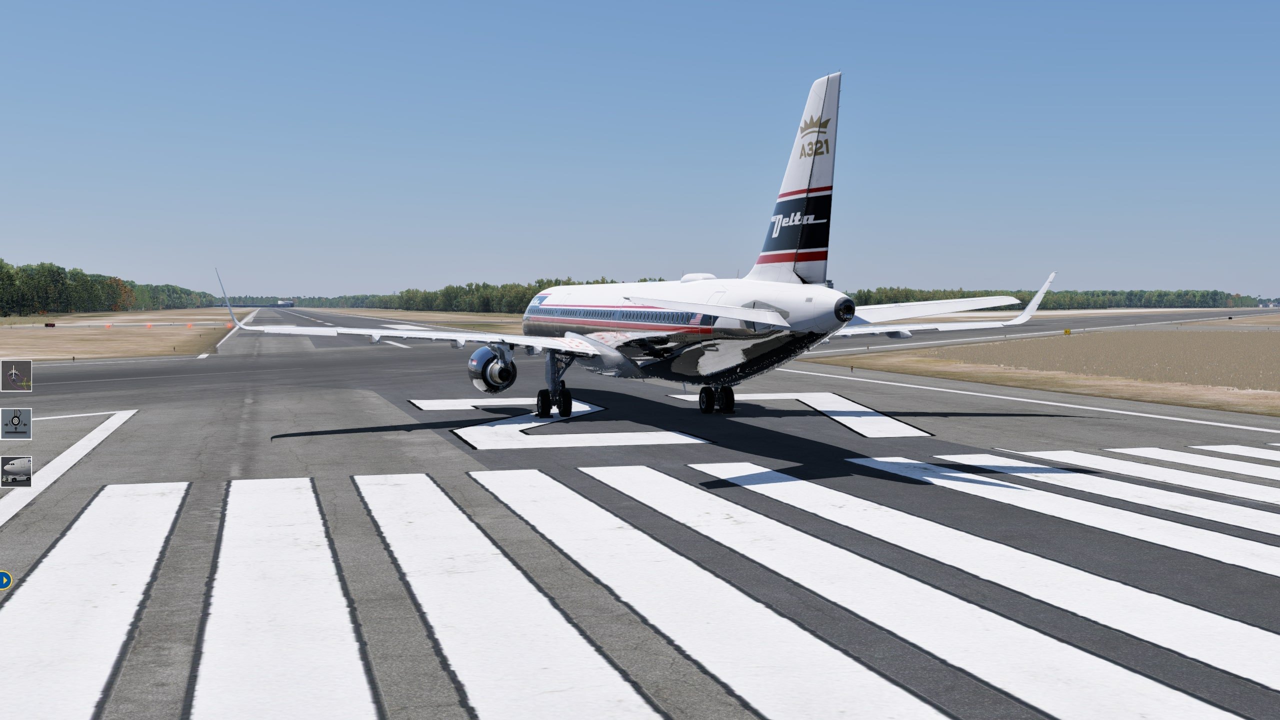 Toliss A321 Delta Airlines Golden Crown Retro Livery - Toliss A321 - X ...