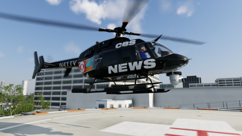 JRX Design Bell 407 WFOR-TV Chopper 4, circa 2000 and 2008 - JRX Bell ...