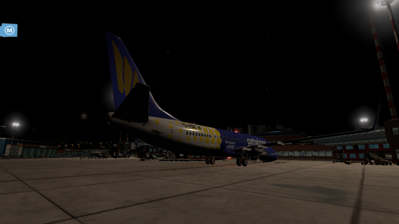 Getwings-7G-VBE B737-800 Zibo mod X Plane 11/12 - Zibo 737 - X-Plane ...