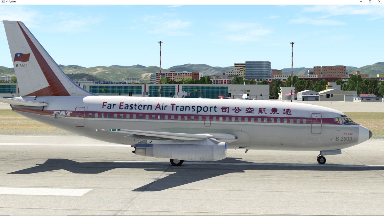 Far Eastern Air Transport 'Classic' B-2603 - 732 TwinJet Paints - X ...