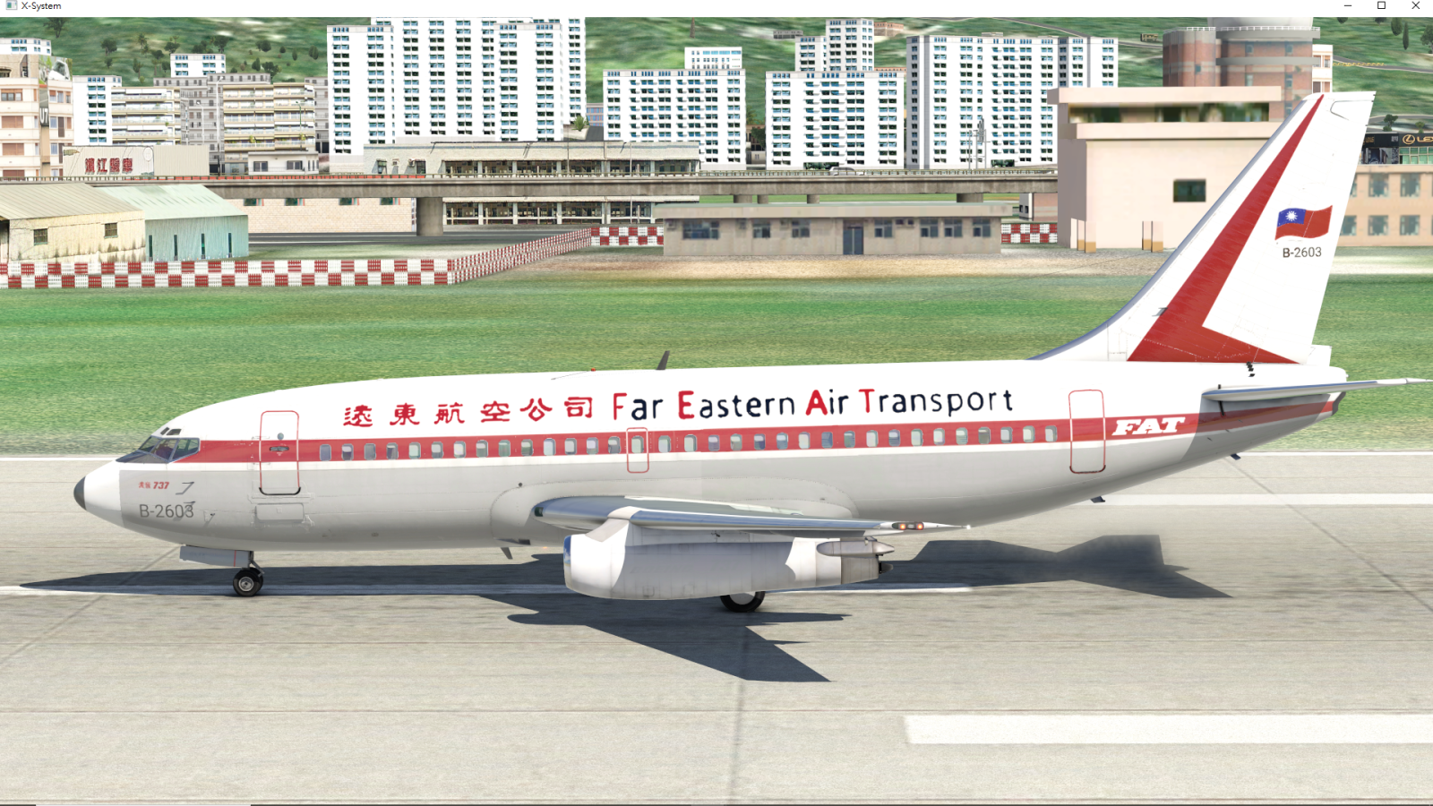 Far Eastern Air Transport 'Classic' B-2603 - 732 TwinJet Paints - X ...