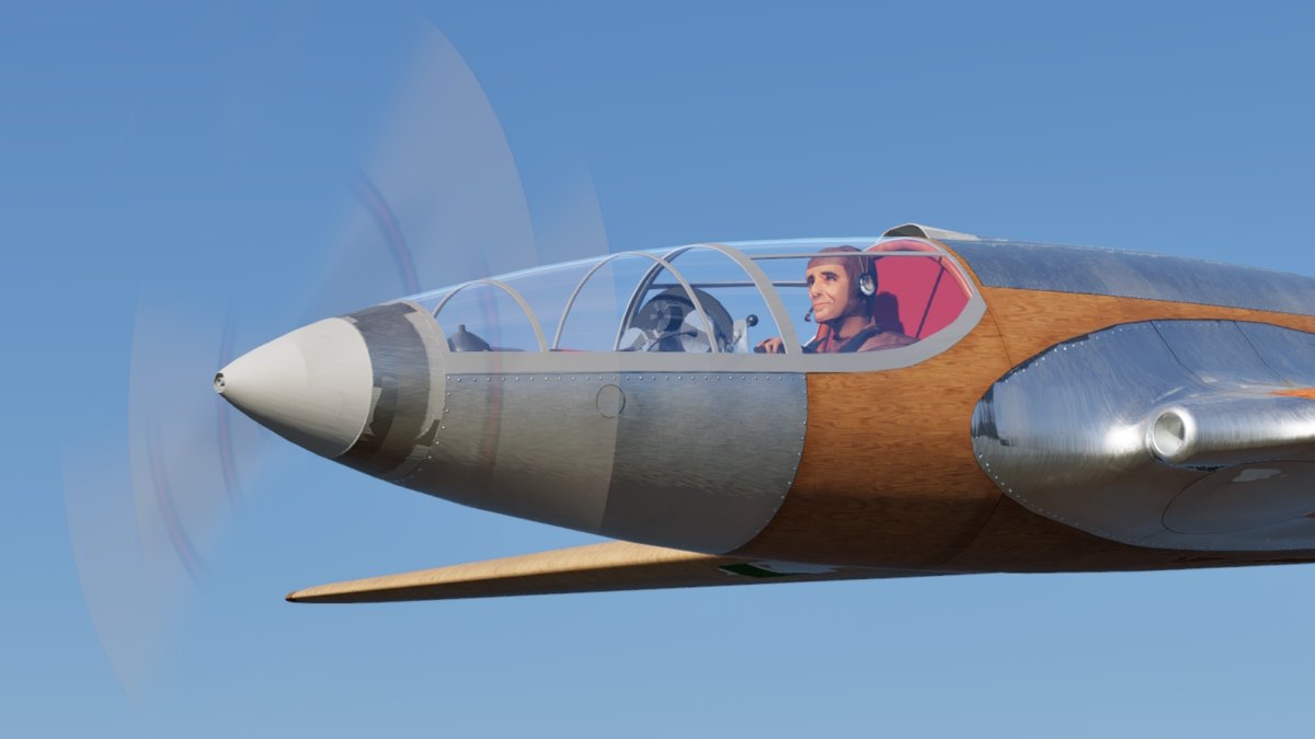 Repaint Tieman's Bugatti P100 pilot (by Beber) - Other Aircraft Livery ...