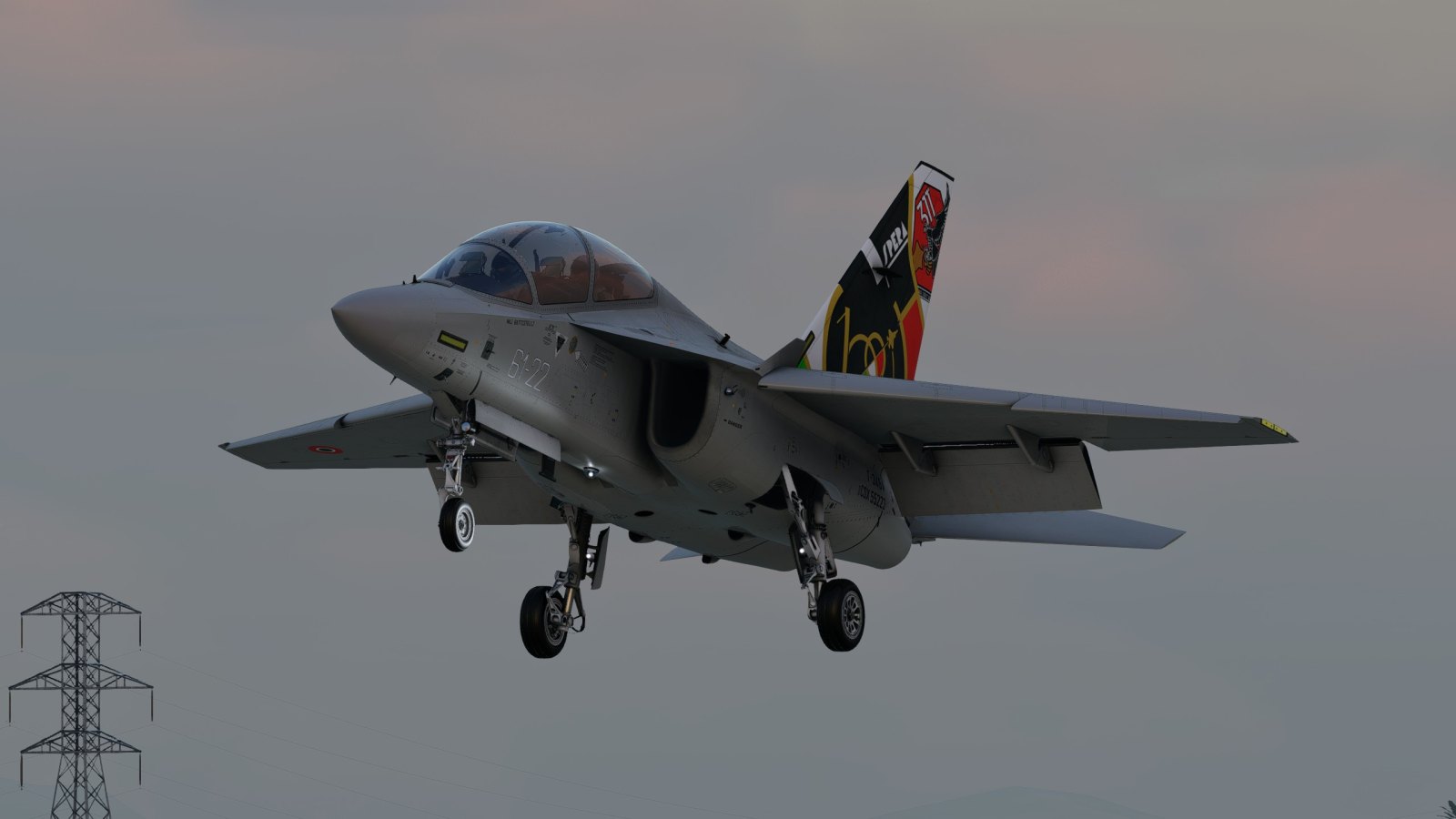 DeltaWing Simulations M-346AJT - 100th anniversary of the Italian Air ...