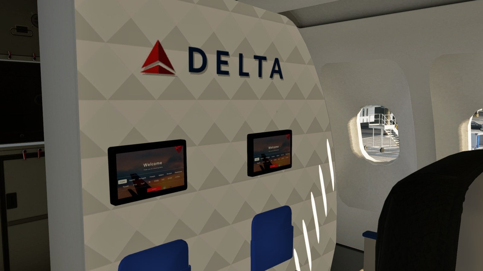 Delta Airlines Cabin Mod - Airliners XP12 - X-Plane.Org Forum