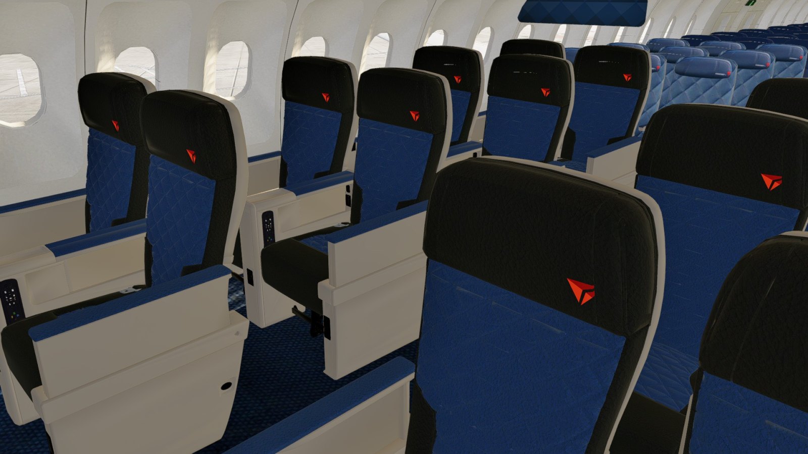 Delta Airlines Cabin Mod - Airliners XP12 - X-Plane.Org Forum