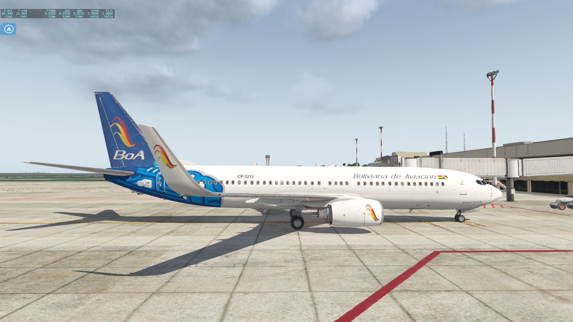 Boliviana de Aviacion CP-3215 Level Up Series 737-800 - Other Aircraft ...