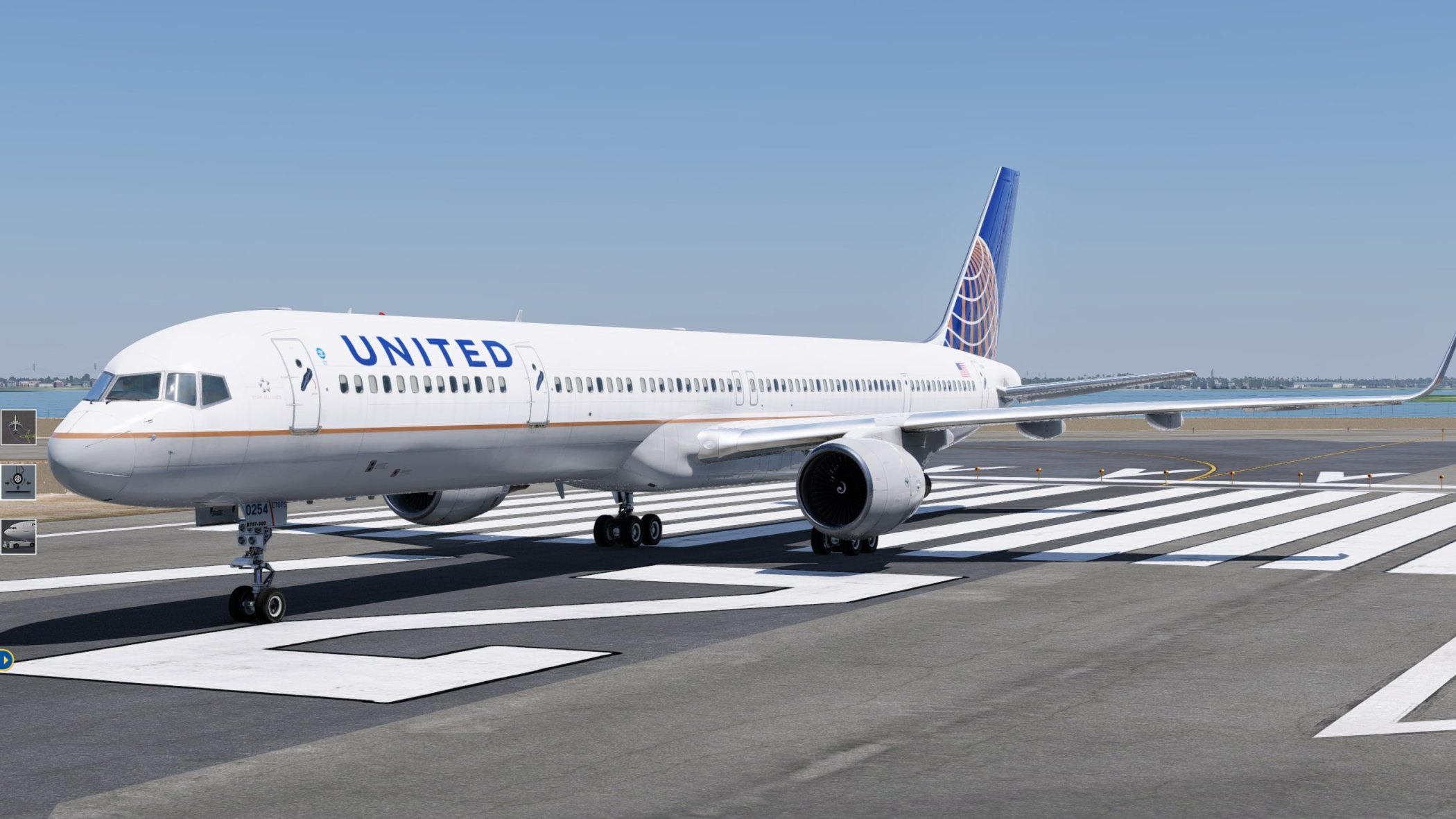 United Airlines Post Merger Livery FF757 200 and 300 4k - FF 757 - X ...