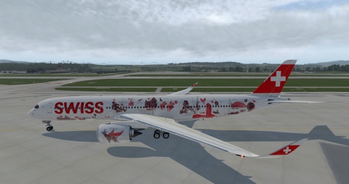 FF A350-900 - Swiss 'Wanderlust' HB-IFA (2025) - FF A350 - X-Plane.Org ...