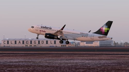 [IAE] Volaris XA-VLQ "El Pollo" + "Classic" 2 Pack Livery ToLiss A320 ...