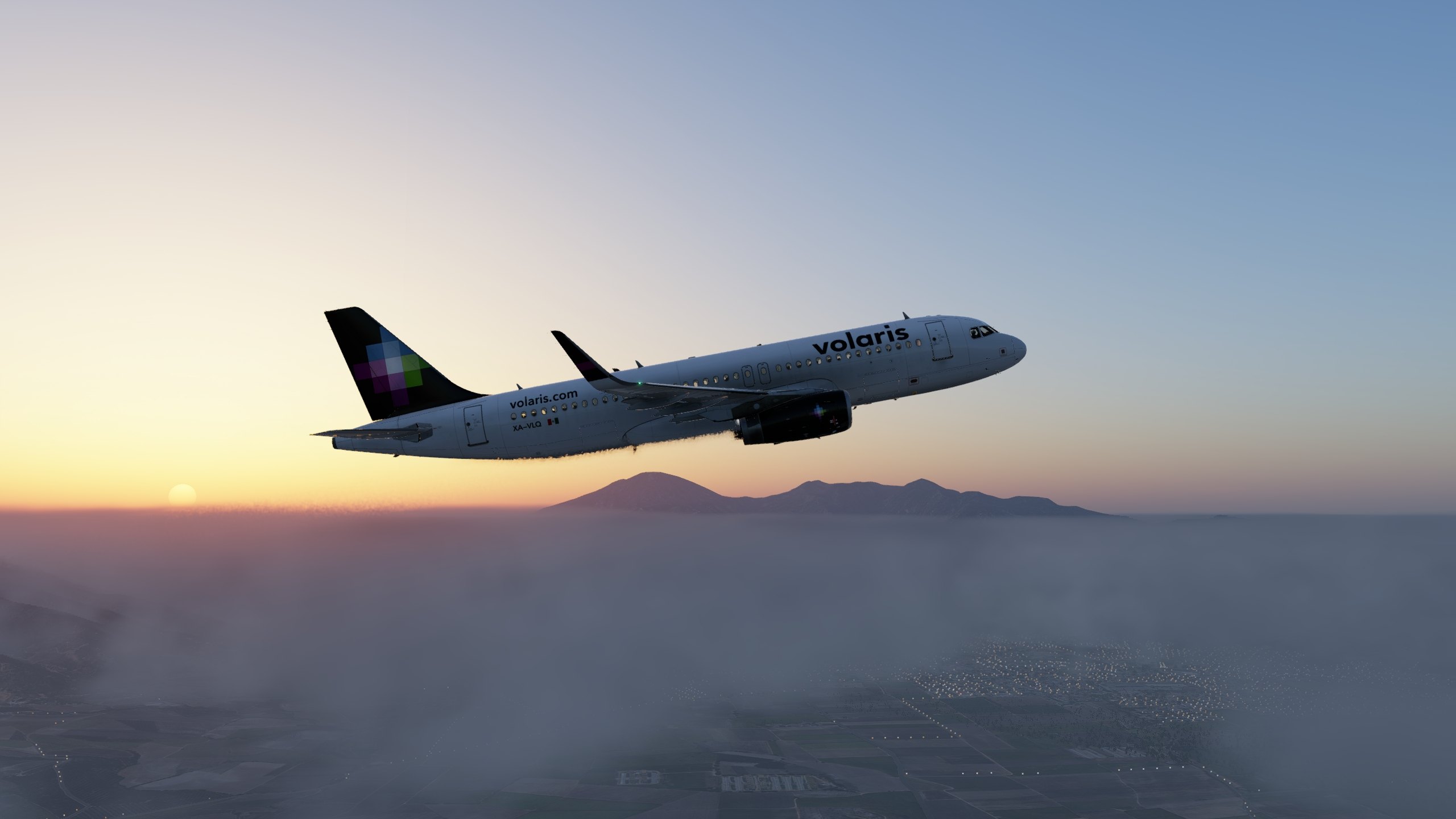[IAE] Volaris XA-VLQ "El Pollo" + "Classic" 2 Pack Livery ToLiss A320 ...